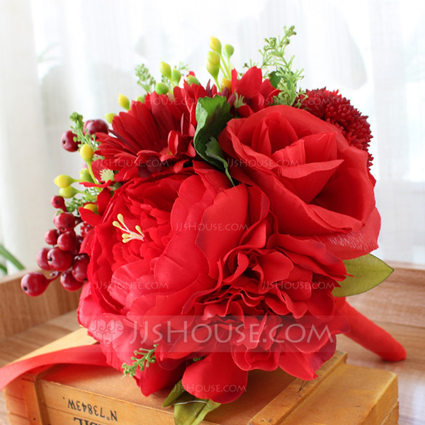 Round Bridal Bouquets - (123136411) - JJ's House