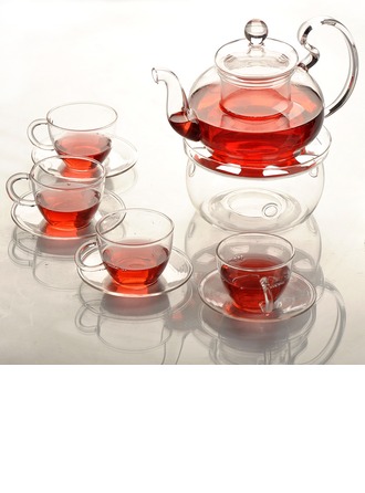 Glass Tea Party Favors(six cups & six saucers) (051073625) - Practical ...